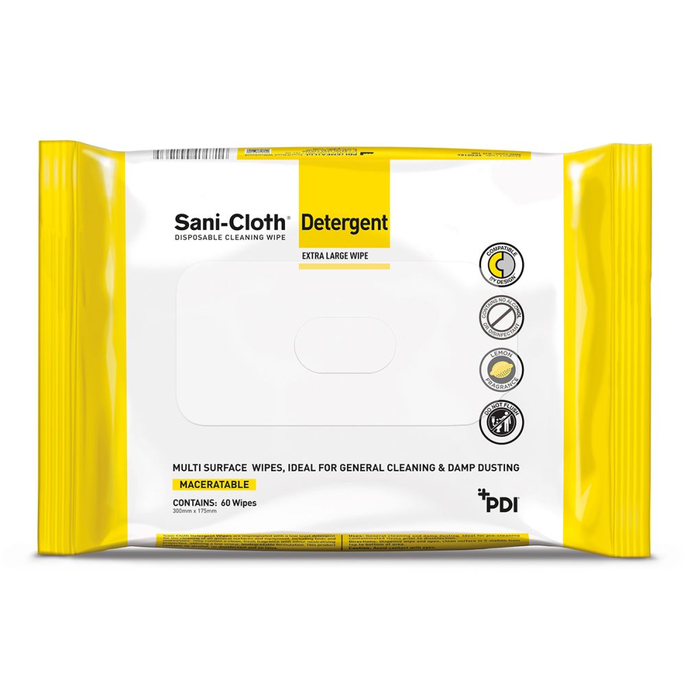 Sani-Cloth Detergent x Wipes 100 | MidMeds Limited